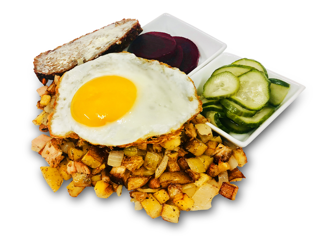 Biksemad med spejlæg - Ida Davidsen